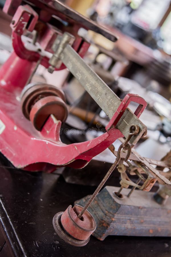 Weighing machine stock photo. Image of decoration, thailand - 55066988