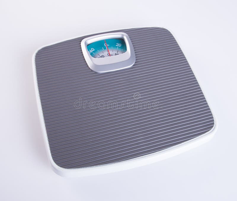 Weighing Machine or Retro Style Weighing Machine on Background. Stock ...