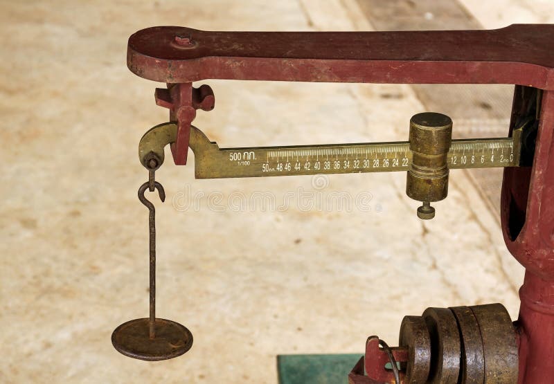 Traditional Weighing Scales Stock Image - Image of abstract, scales ...
