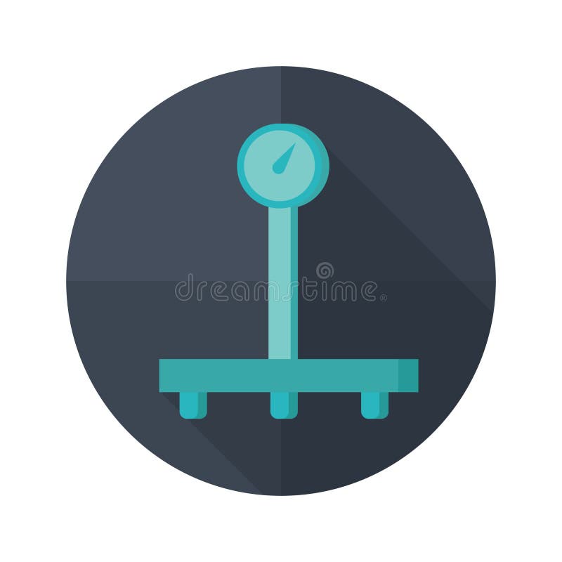 Weighing Machine. Vector Illustration Decorative Design Stock Vector ...