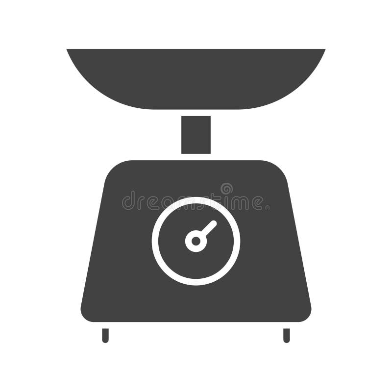 Weighing Scale Icon Image. stock vector. Illustration of measure ...