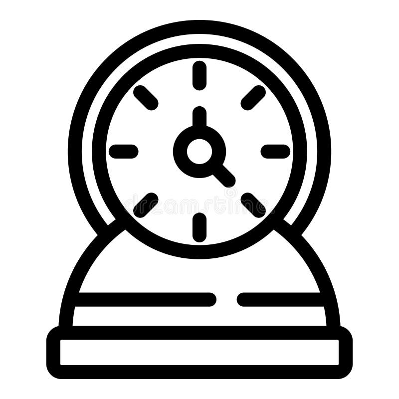 Weighing Scale Icon Outline Vector. Body Shape Structure Stock ...