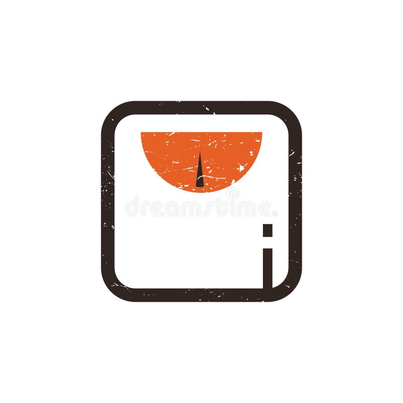 Weighing Scale. Vector Illustration Decorative Design Stock Vector ...