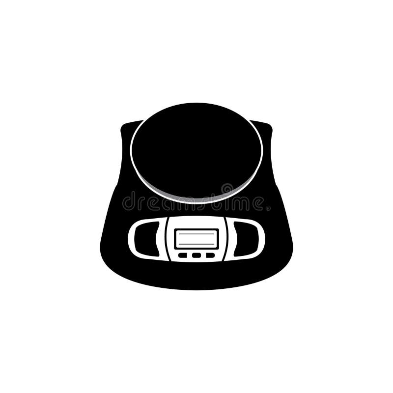 Weighing Vector Icon Illustration Template Design Stock Vector ...