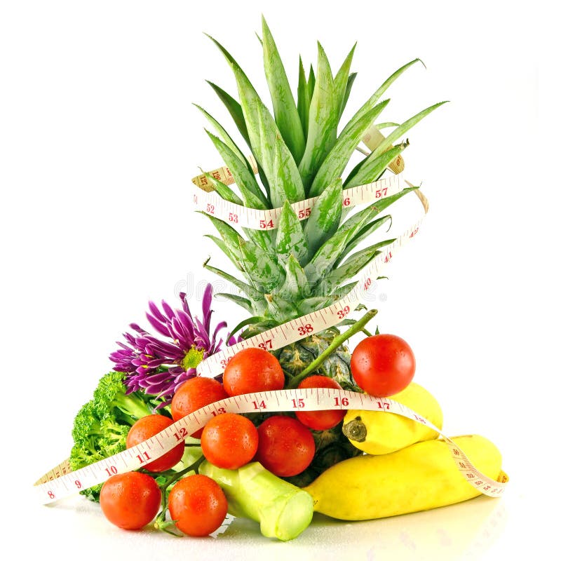 Weight Control Concept by Diet Control. Stock Photo - Image of fork ...