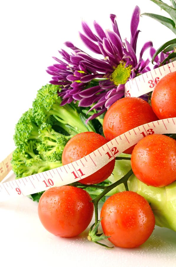 Weight Control Concept by Diet Control. Stock Photo - Image of isolated ...