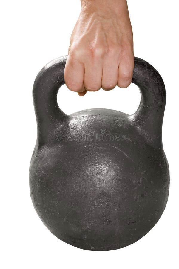 Weight in hand stock image. Image of lifting, sport, hand - 215075