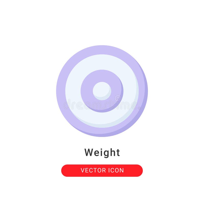 Weight Icon in Flat Style. for Your Website Design and Logo Stock ...