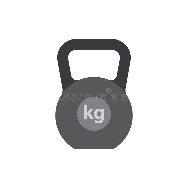 Weight Icon Vector stock vector. Illustration of muscle - 84575495