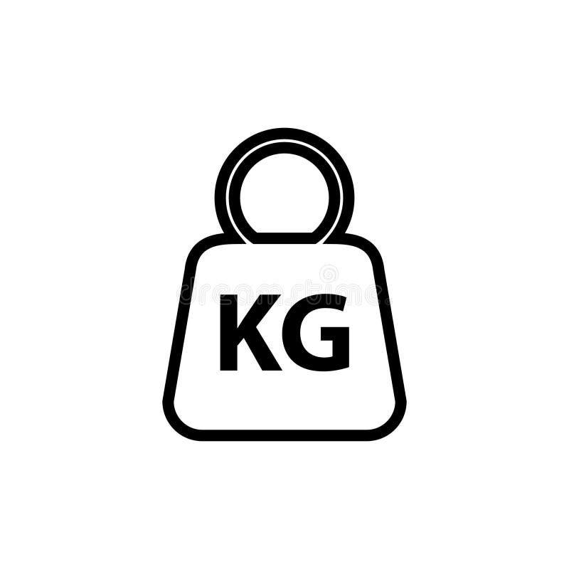 Weight Icon Outline. Single Sport Icon from the Big Fitness, Healthy ...