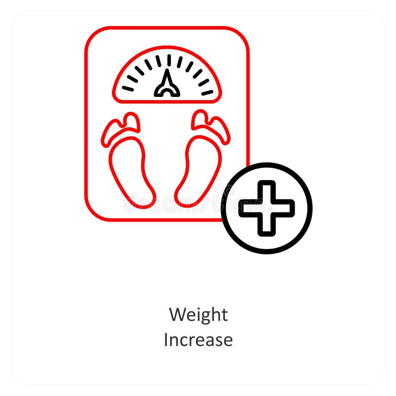 Weight Increase stock illustration. Illustration of scale - 338188221