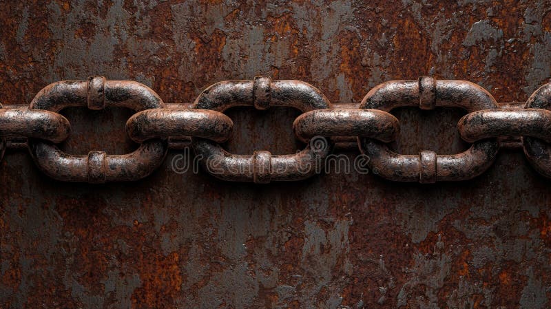 The Weight of Justice Symbolized by a Rusty Metal Chain: a Visual ...
