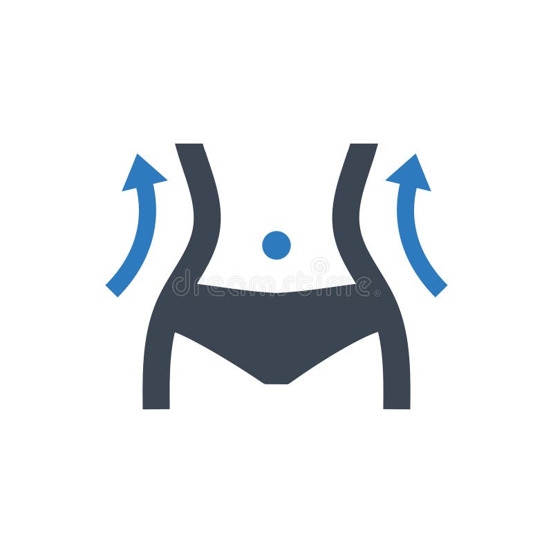 Weight Loss Icon. Simple Vector Graphics Stock Vector - Illustration of ...