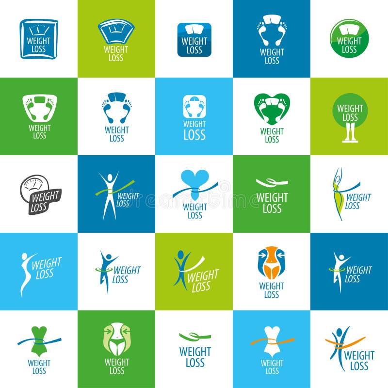 Weight loss logo stock vector. Illustration of control - 80665420