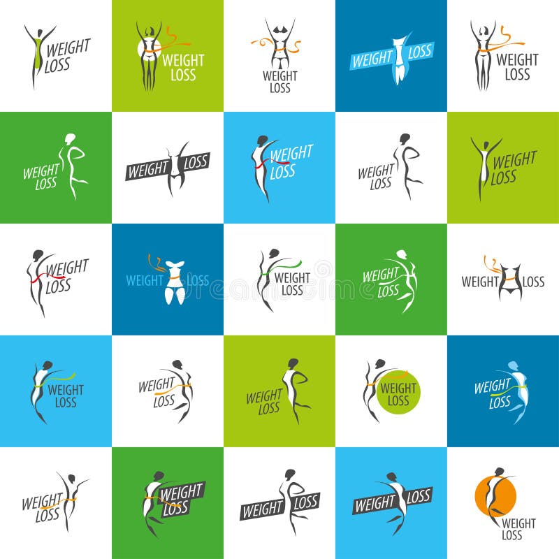 Weight loss logo stock vector. Illustration of measurement - 80782569