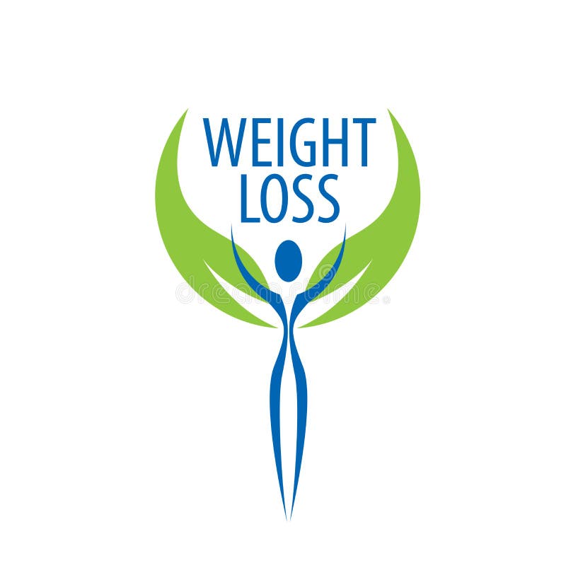 Weight loss logo stock vector. Illustration of graphic - 125827018