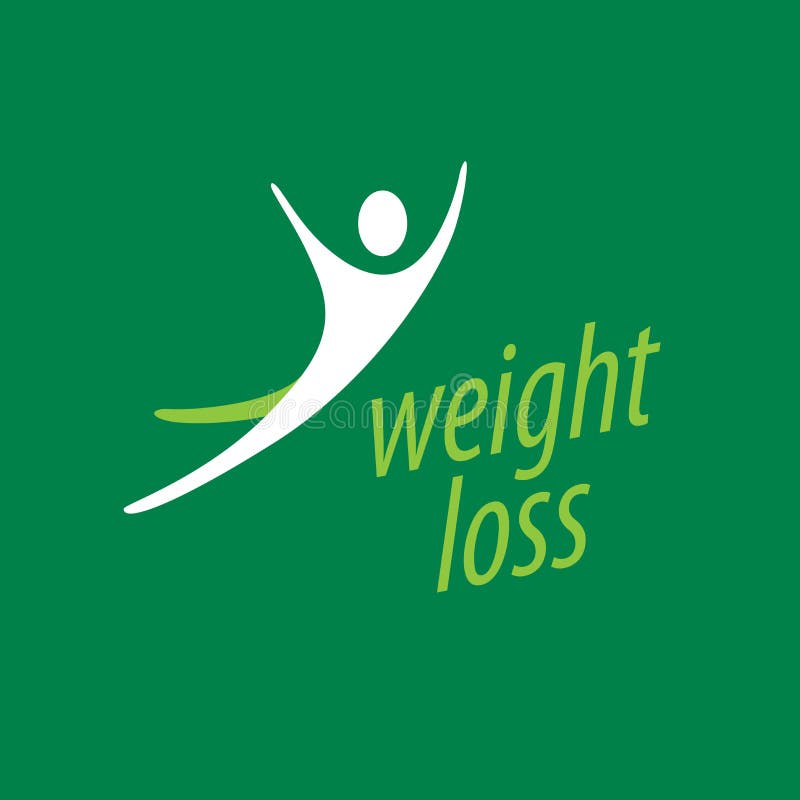 Weight loss logo stock vector. Illustration of graphic - 125827084