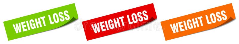 Weight Loss Sticker. Weight Loss Square Isolated Sign Stock Vector ...