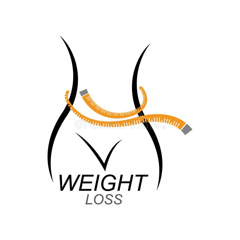 Weight Loss Vector Flat Design Stock Illustration - Illustration of ...