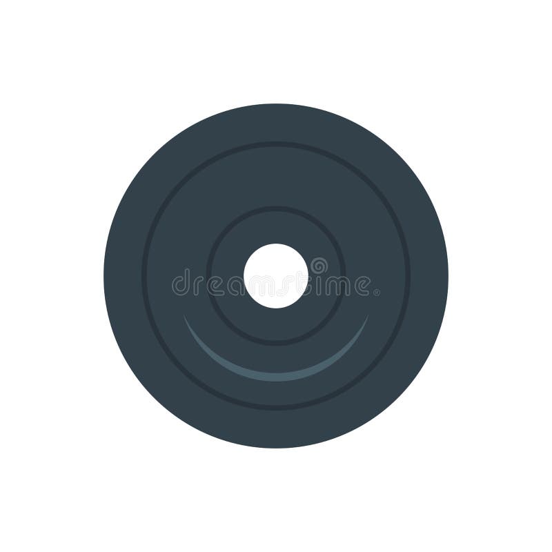 Weight Plates - Vector Flat Design Illustration Stock Vector ...