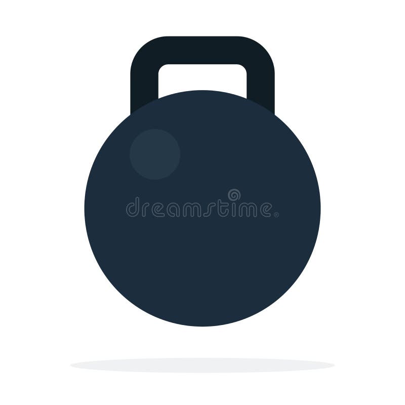 Weight Round Vector Flat Isolated Stock Vector - Illustration of ...