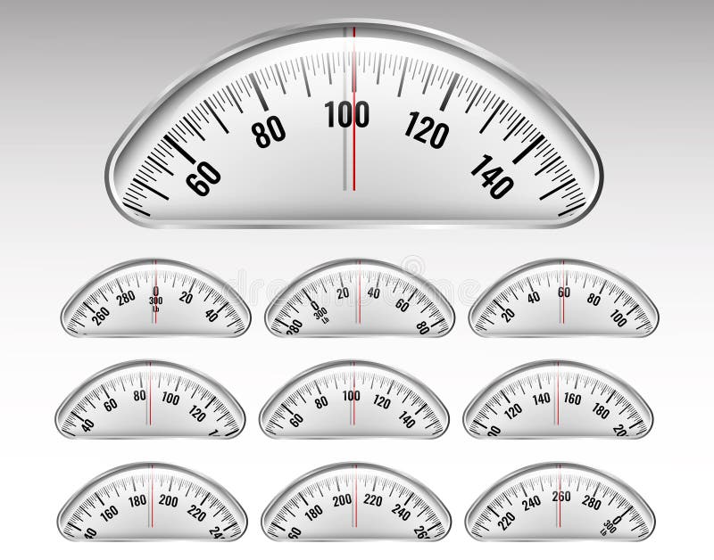 Realistic Bathroom Scale for Weighing Machine Isolated - 3d Illustrator ...