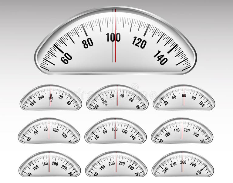 Realistic Bathroom Scale for Weighing Machine Isolated - 3d Illustrator ...