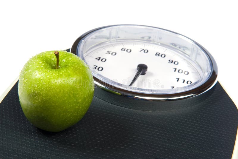 Weight Scale stock photo. Image of dieting, fruit, fitness - 36714632