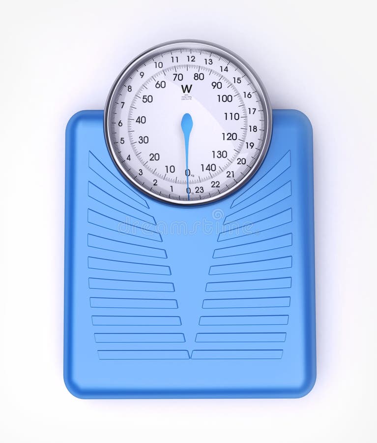 Weight scale blue stock illustration. Illustration of nutrition - 67202758