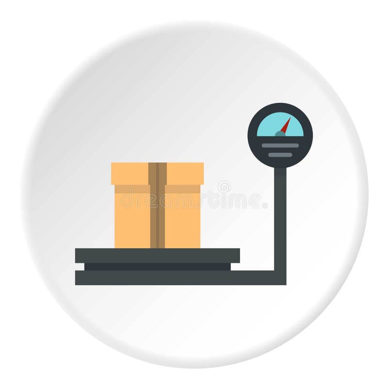 Weight Scale Icons Set Flat Vector Stock Vector - Illustration of ...