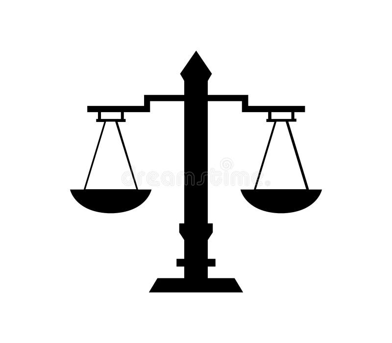 Weight Scale Icon Illustrated in Vector on White Background Stock ...