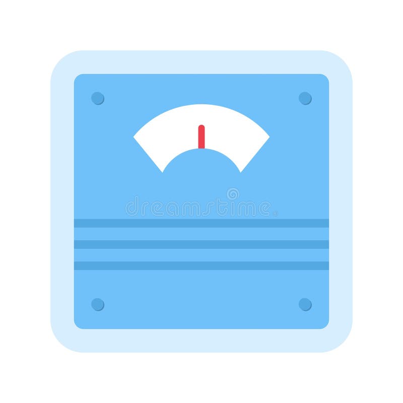Weight Scale Icon Image. stock vector. Illustration of balance - 284254963