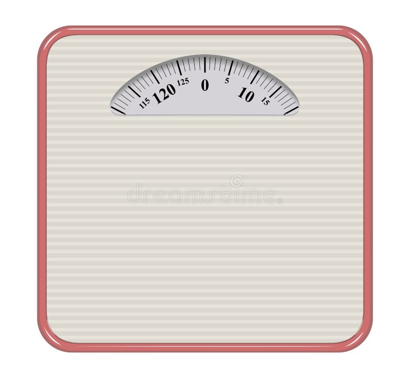 Weight Scale Vector Illustration Icon, Flat Design Stock Illustration ...