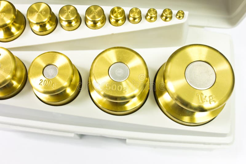 Weight set stock image. Image of closeup, steel, small - 34240883