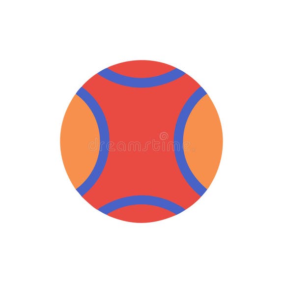 Weighted Ball for Strength Training Stock Illustration - Illustration ...