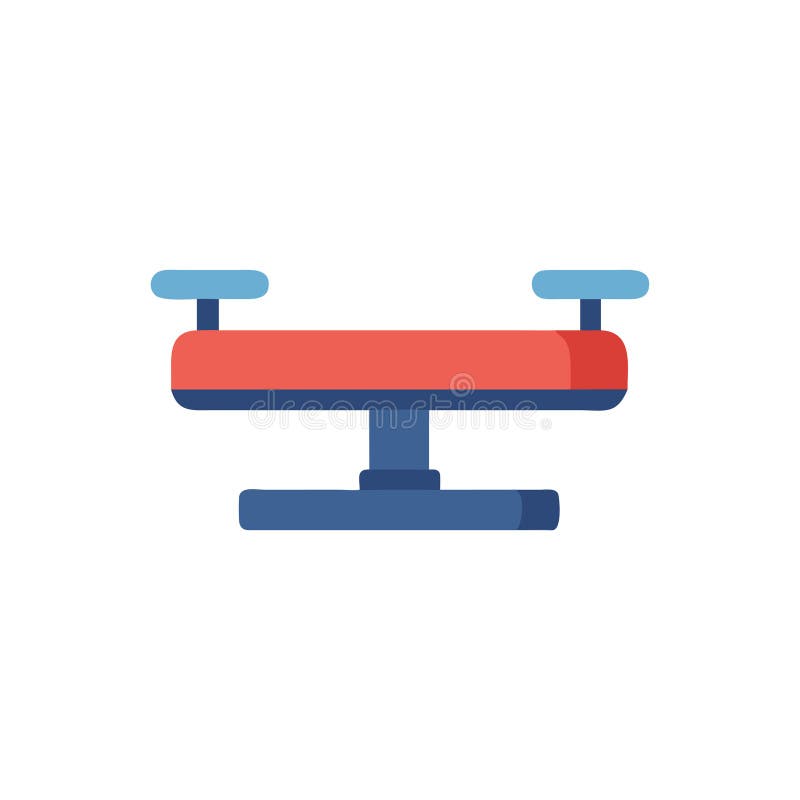 Weighted Core Balance Board Icon Stock Illustration - Illustration of ...