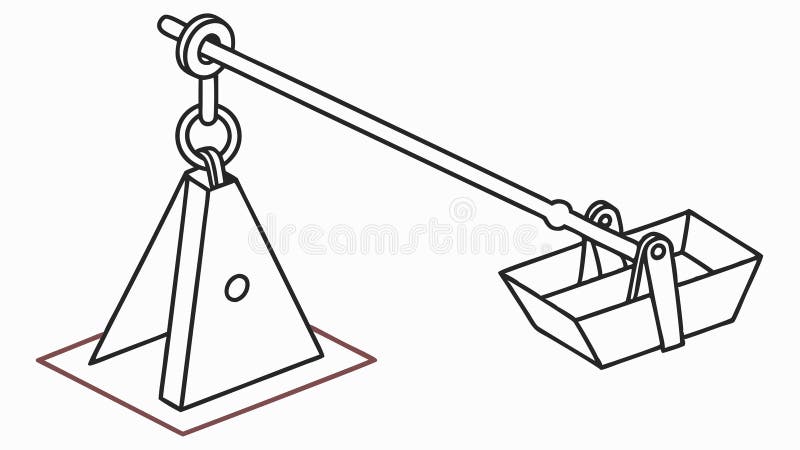 Weighted Lever System, Balancing Mechanical Forces, Vector Design ...