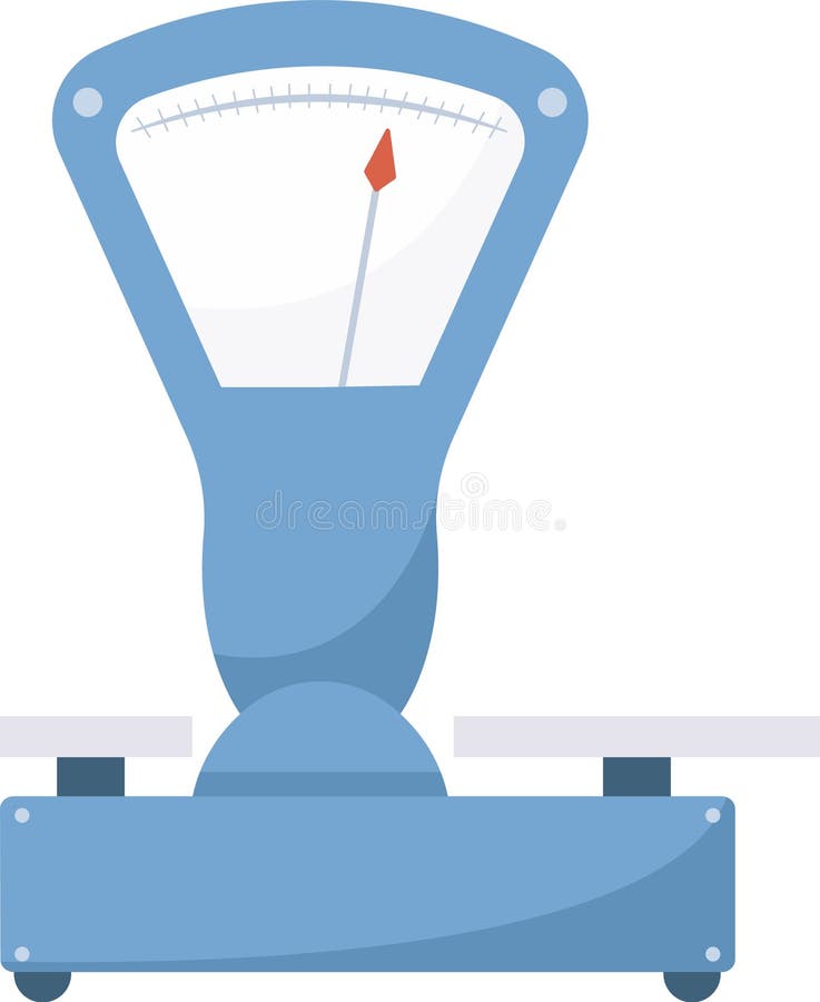 Weighting Scale Mechanical stock vector. Illustration of lifestyle ...