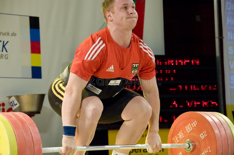 Weightlifting editorial photography. Image of power, olympic - 12640597