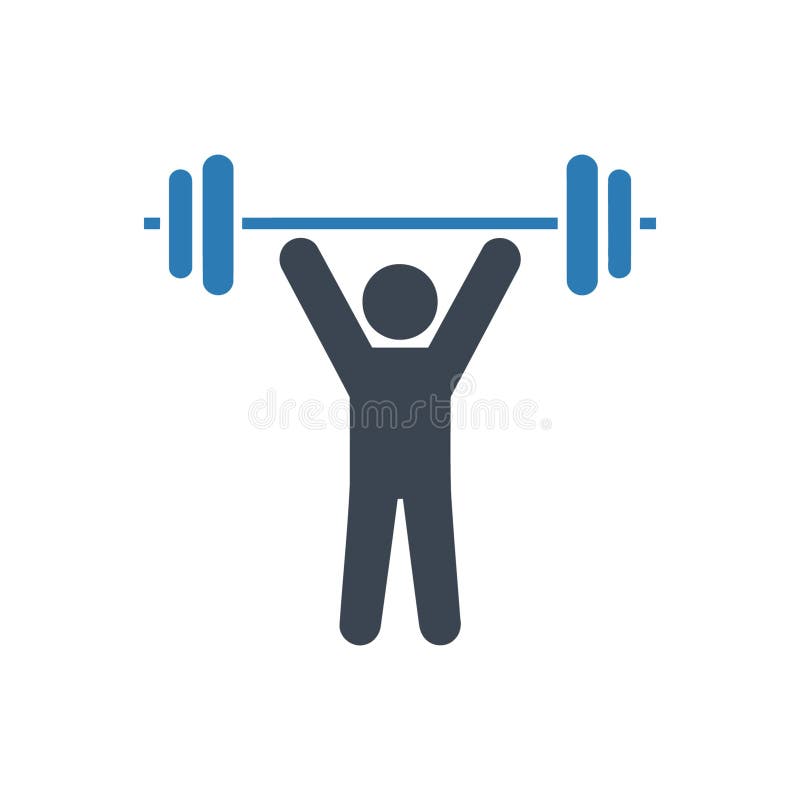 Weightlifting Icon Stock Illustrations – 17,355 Weightlifting Icon ...