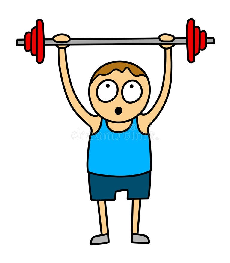 Weight Lifting Kid Stock Illustrations – 362 Weight Lifting Kid Stock ...