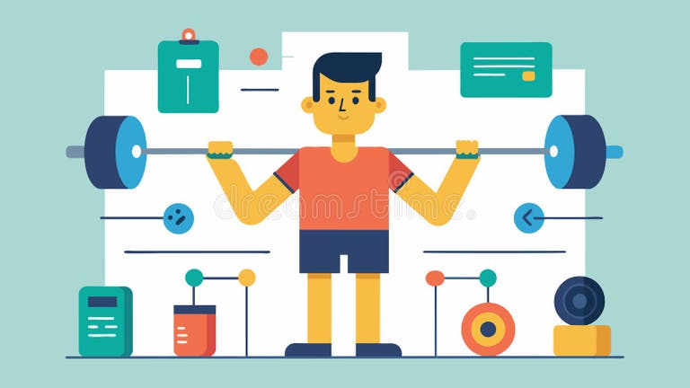 Weightlifting Routines Stock Illustrations – 64 Weightlifting Routines ...