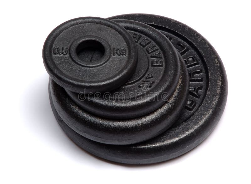 Weights stock image. Image of lifting, beauty, athletic - 12677093