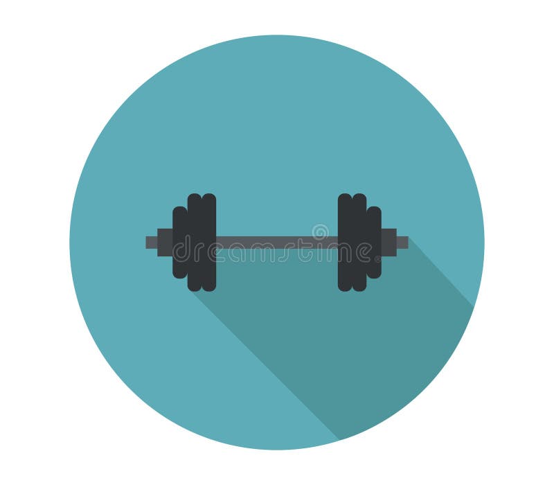 Weights Icon Illustrated in Vector on White Background Stock ...