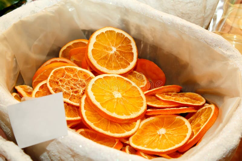 Getrocknete Orange Scheiben Stockfoto - Bild von frucht, zitrusfrucht ...