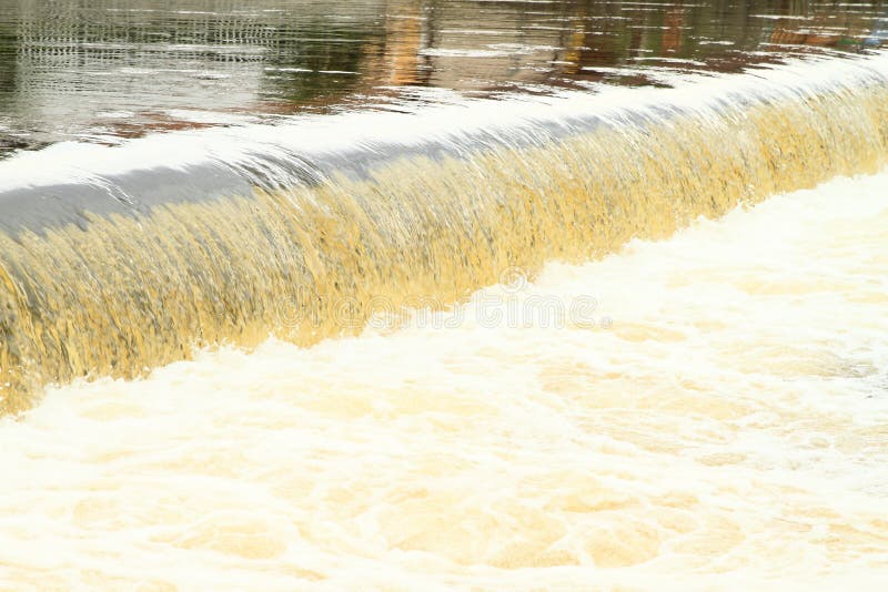 Weir stock image. Image of weir, flowing, barrage, stream - 74997465