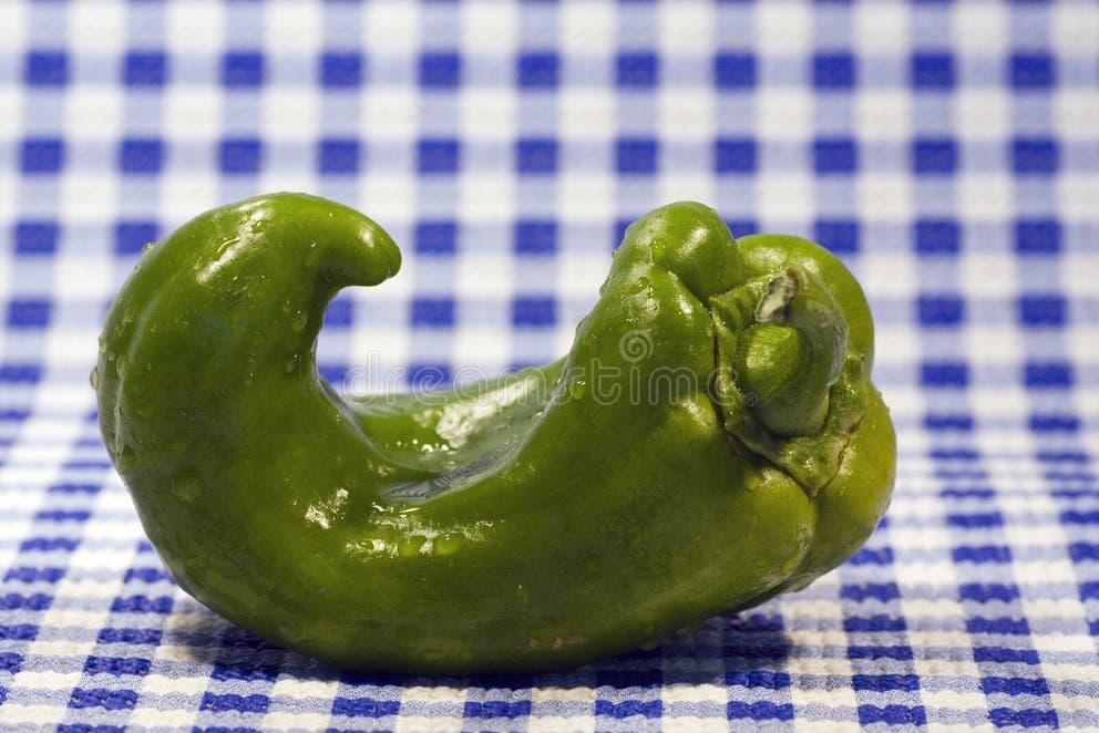 Weird bell pepper stock image. Image of close, bell, cloth - 12280605