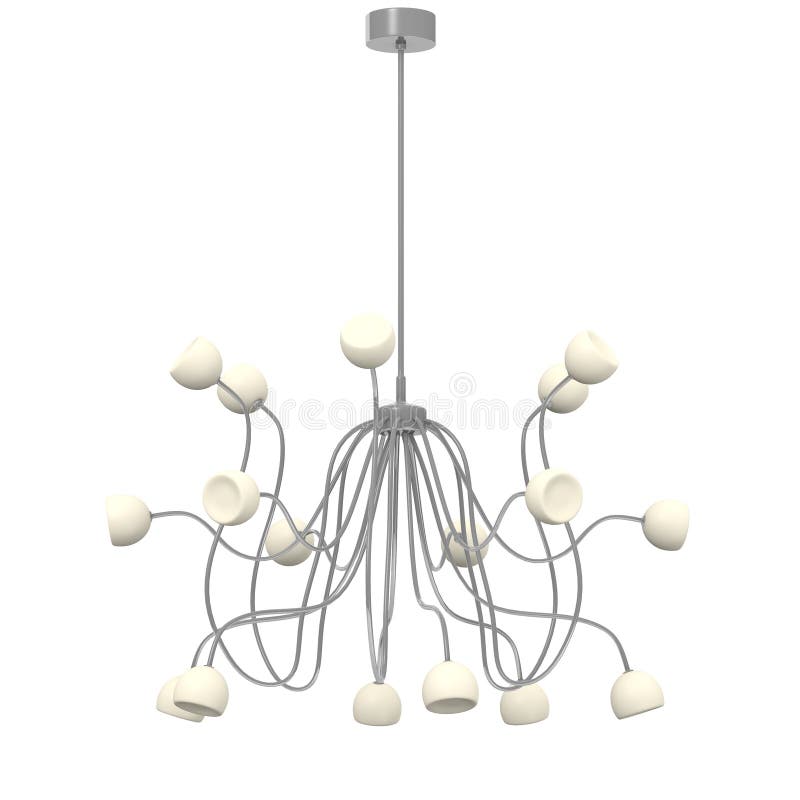 Weird ceiling light stock illustration. Illustration of ceiling - 23613016