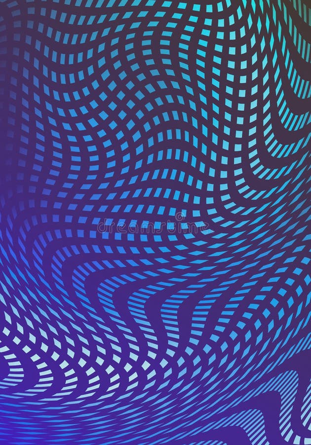 Weird Distorted Structure Blue Abstract Vertical Background Stock ...