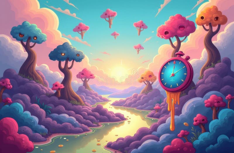 A Weird Fantasy World at 14-12-2024 Stock Illustration - Illustration ...